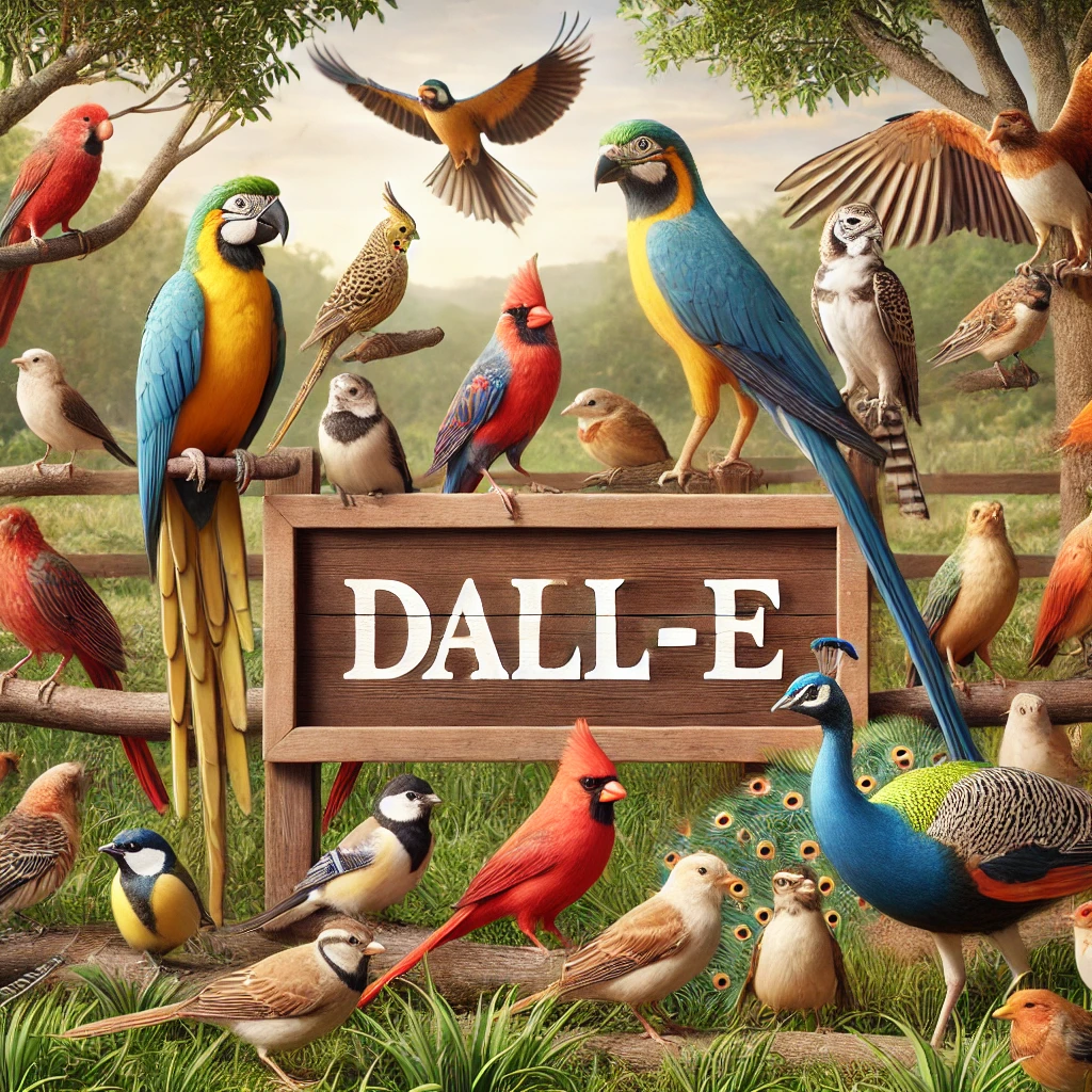 【作例有】鳥類のプロンプト20選【DALL-E】