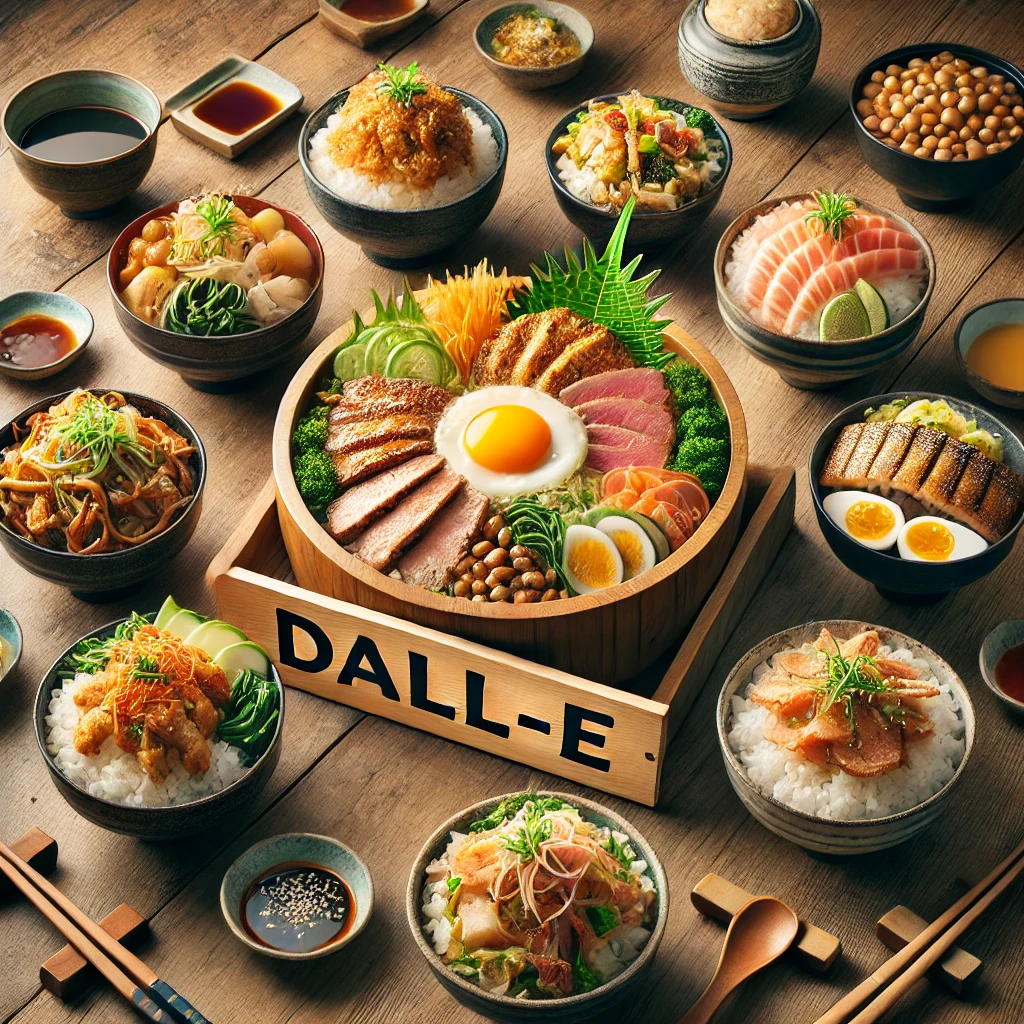 【作例有】丼のプロンプト20選【DALL-E】